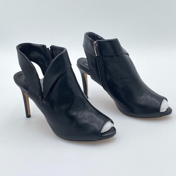 YDN | Shoes | Ydn Women Chic Peep Toe Stiletto High Heel Short Booties ...